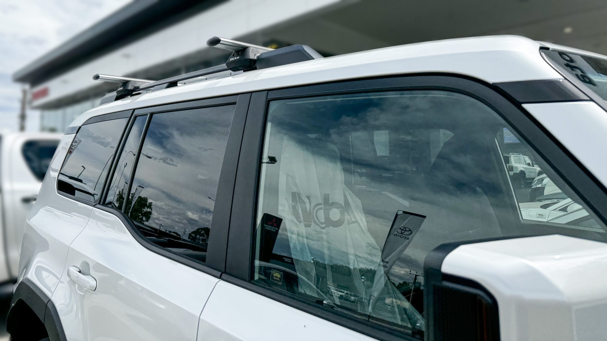 Lexus GX550 Overtrail MY24+ Roof Racks - Factory Rails - KRS Australia