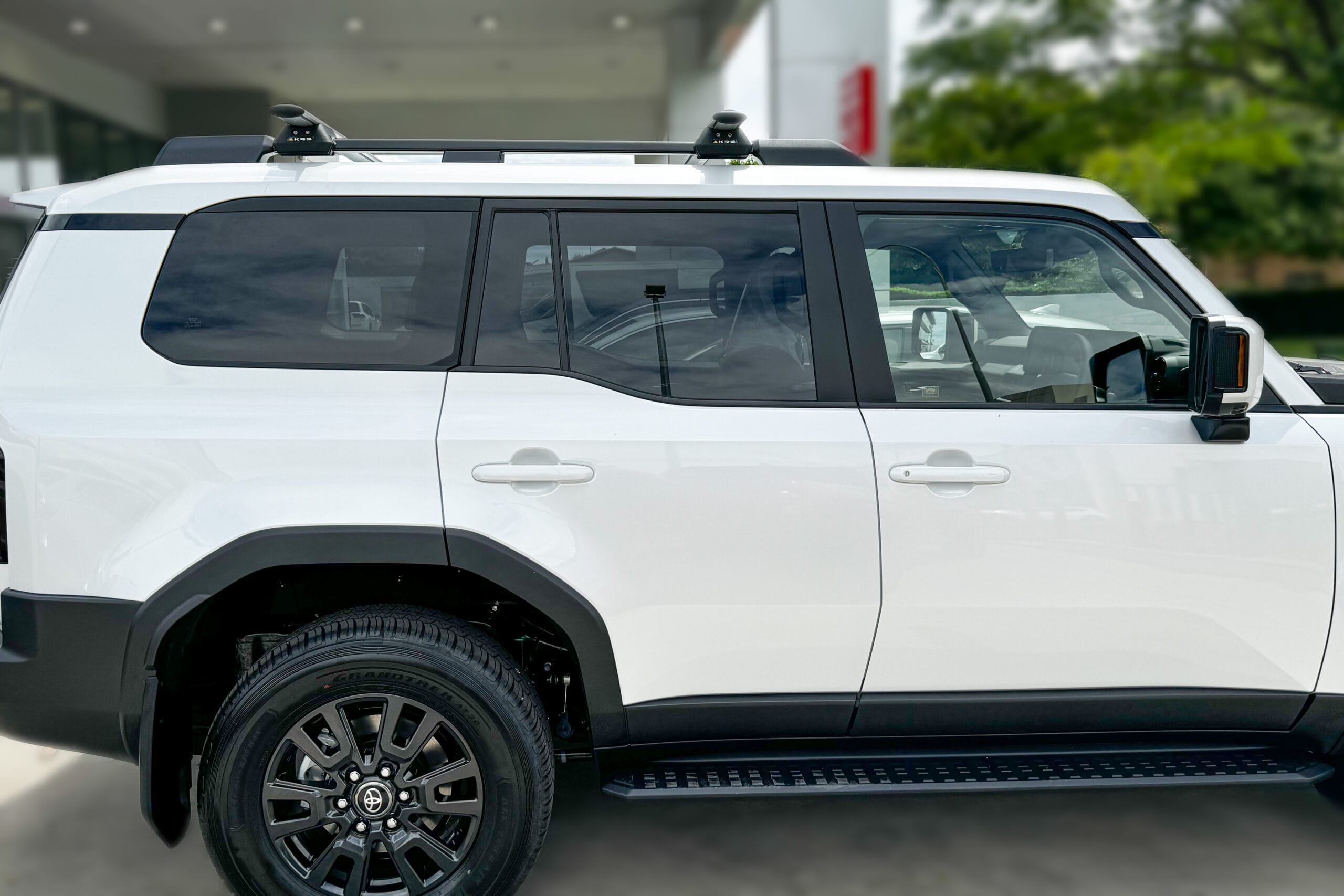 Lexus GX550 Overtrail MY24+ Roof Racks - Factory Rails - KRS Australia