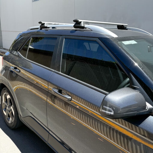 Hyundai Venue Roof Racks - Raised Factory Rails - KRS Australia