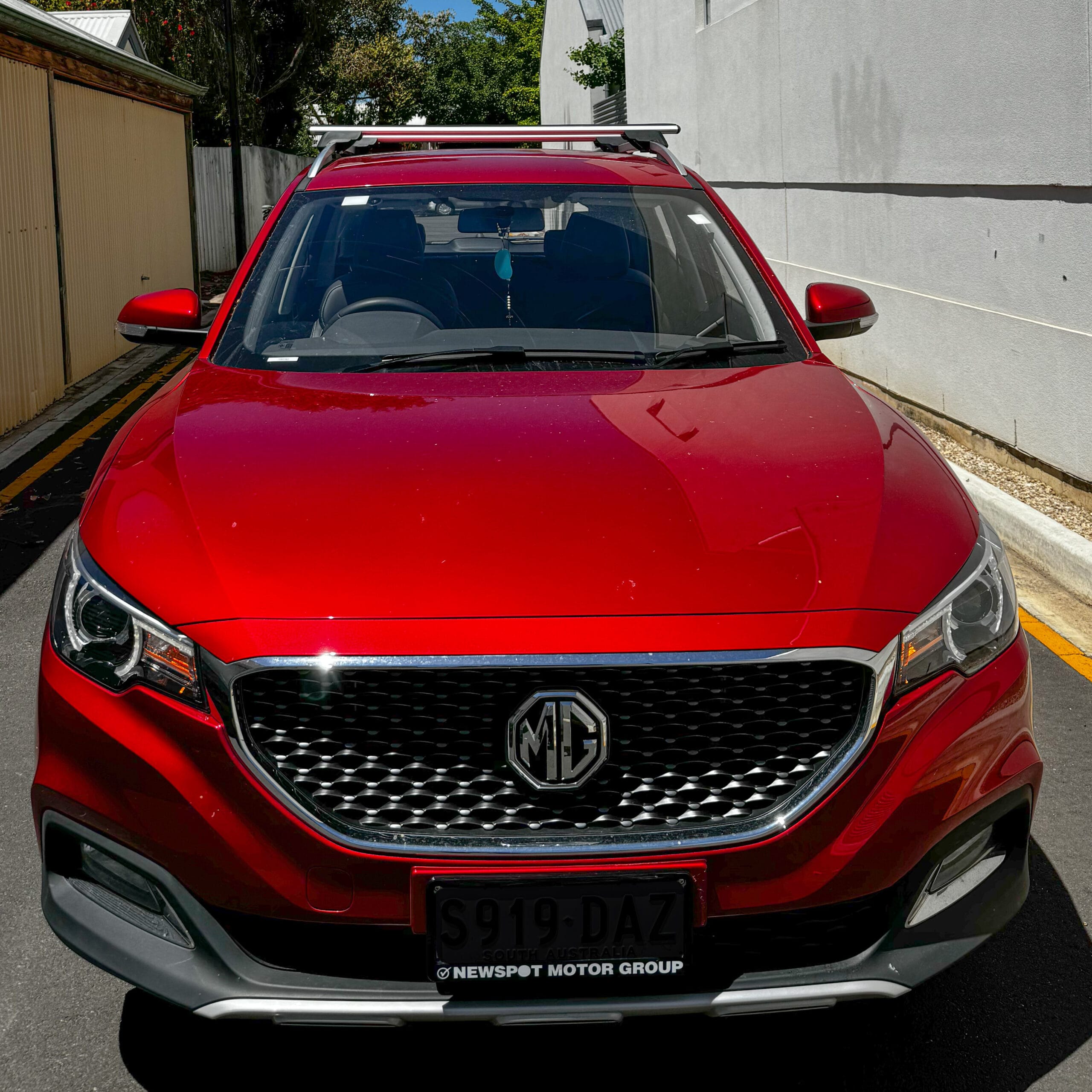 MG ZS Roof Racks - Factory Rails - KRS Australia