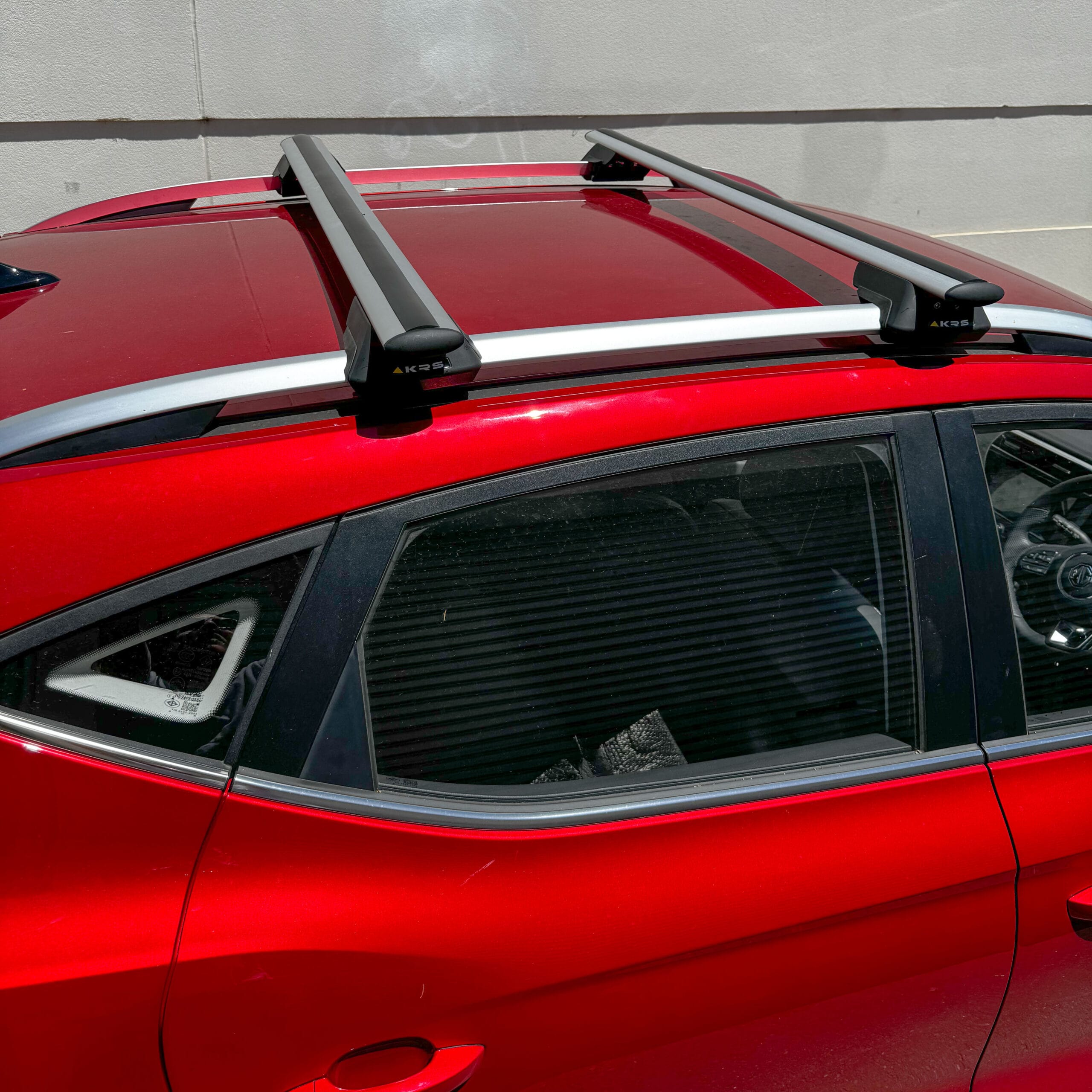 MG ZS Roof Racks - Factory Rails - KRS Australia