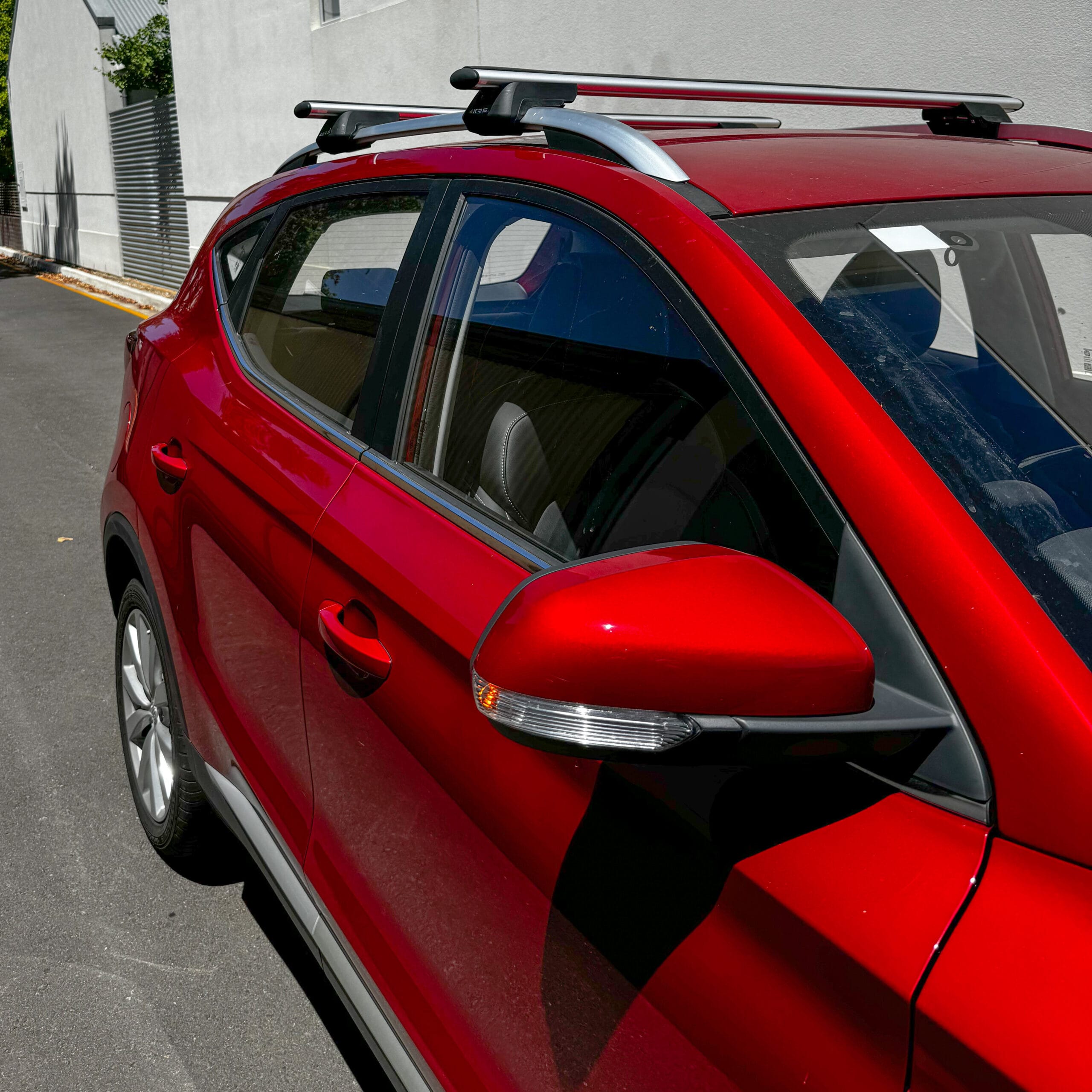 MG ZS Roof Racks - Factory Rails - KRS Australia